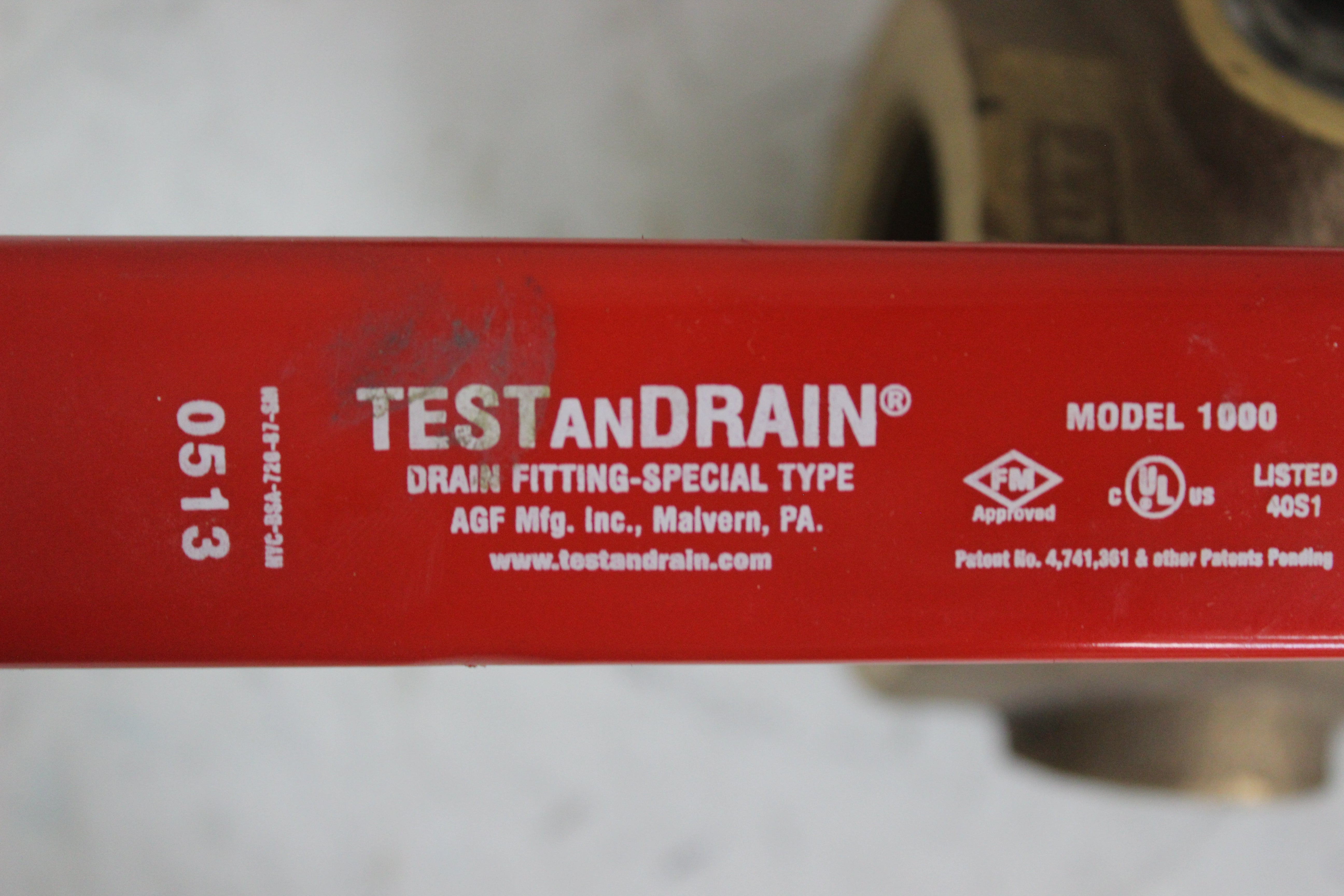 AGF Model 1000, 0513, AGFTD150-50 Test and Drain Valve – swedincompany